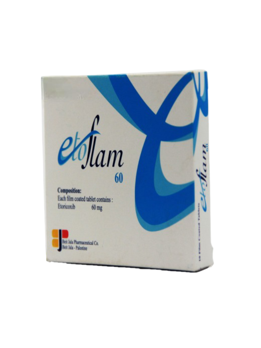 Wardt Al Dawaa - ETOFLAM 60 MG 10 TAB